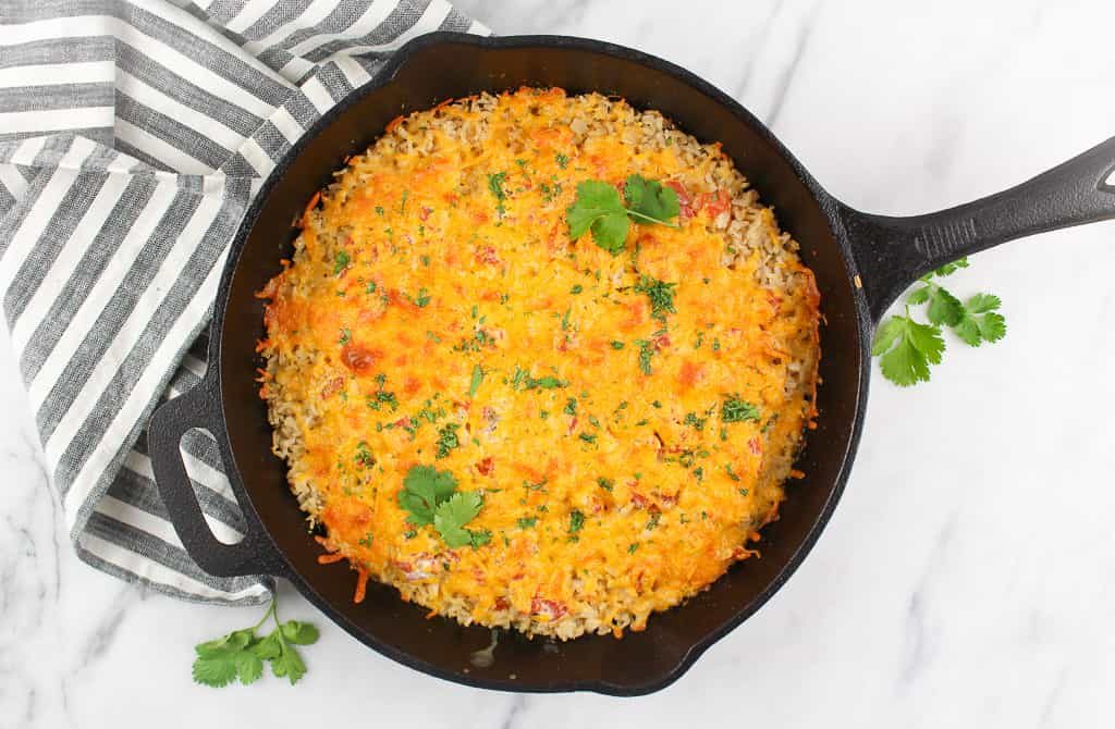 Cheesy Rice Bake with Sizzle | Savor Recipes