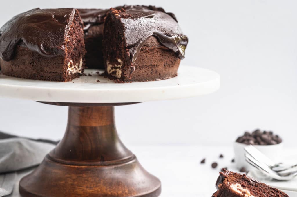 Fudge Ribbon Cake | Savor Recipes