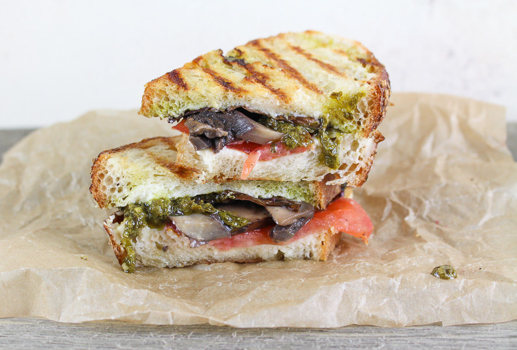 Portobello and Brie Panini | Savor Recipes