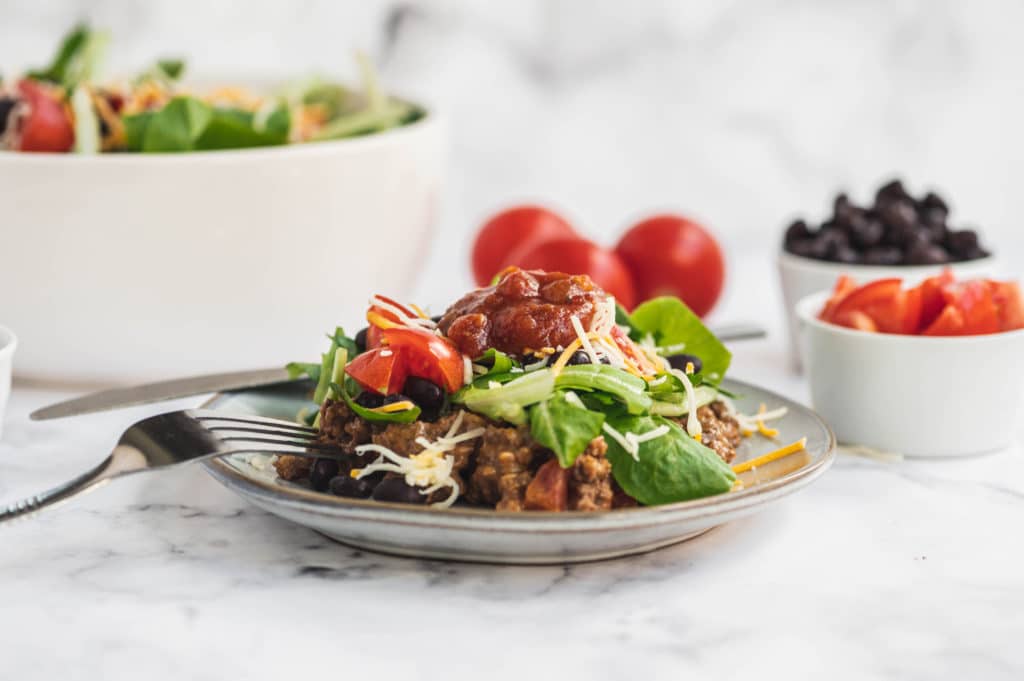 Touchdown Taco Salad | Savor Recipes