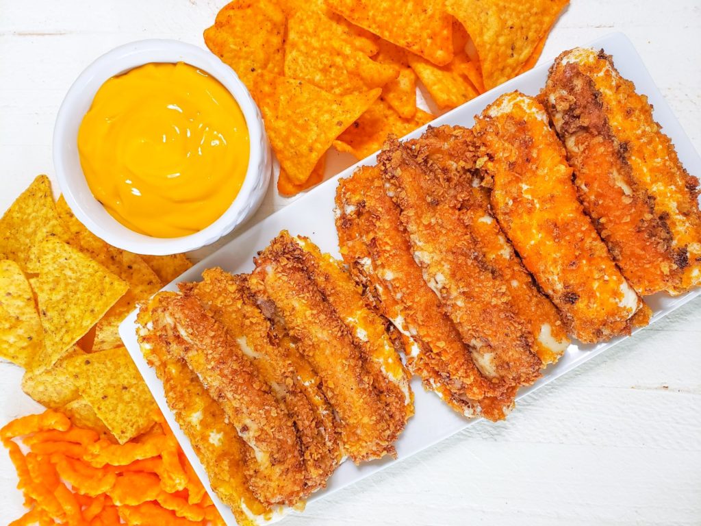 Nacho Average Mozzarella Sticks | Savor Recipes