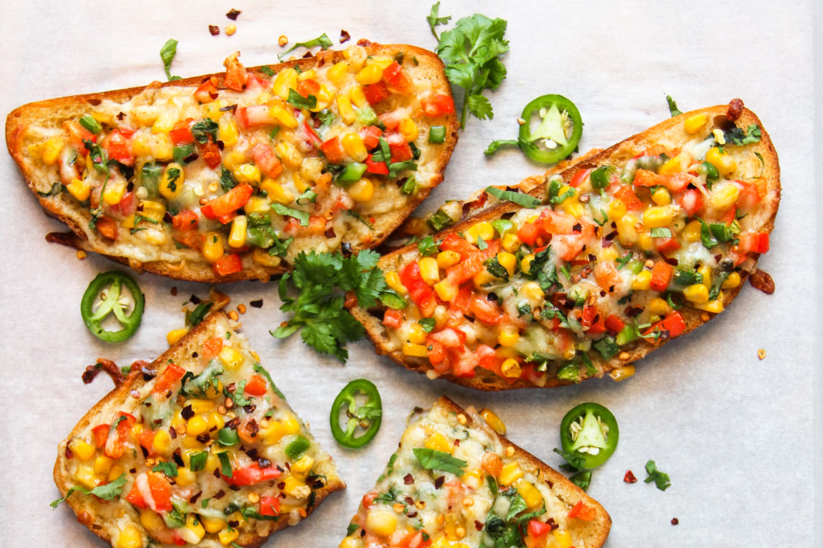 Masala Corn Cheese Toast_ (1) | Savor Recipes
