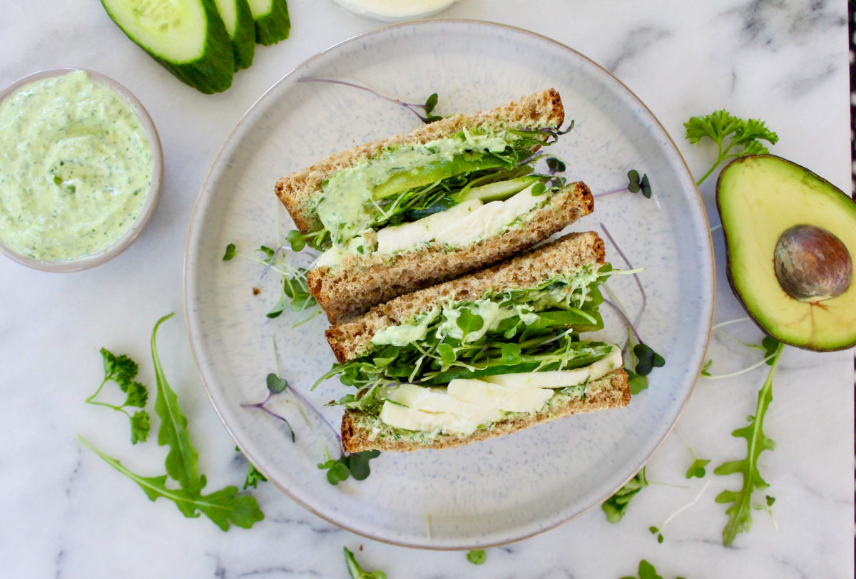 Green-Goddess-Sandwich | Savor Recipes